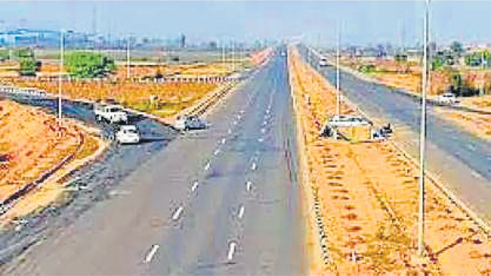 UPEIDA CEO reviews progress of B’khand e-way; 69% work done | Hindustan ...