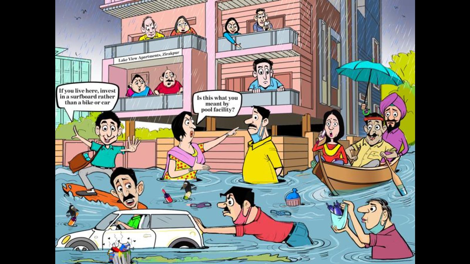 HT Readers’ take: Chandigarh and its periphery in choppy waters ...