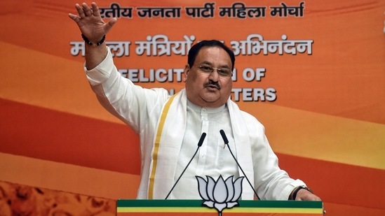 JP Nadda talks about 'small-minded people in politics', hits out at ...