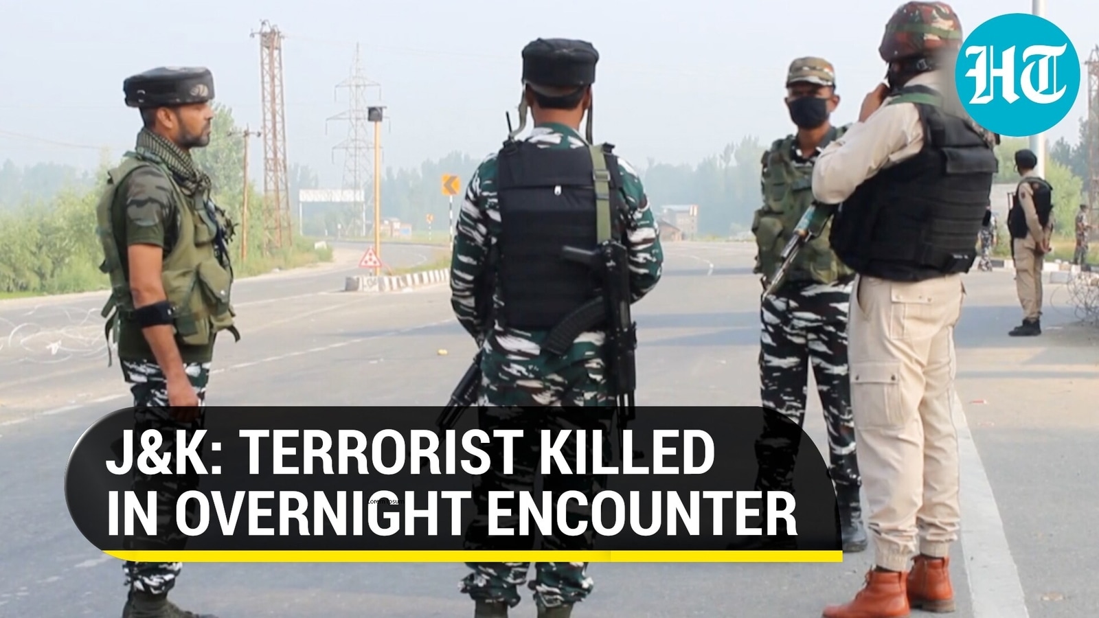 J&K: Lashkar terrorist killed, 2 security personnel injured in Kulgam encounter | Hindustan Times