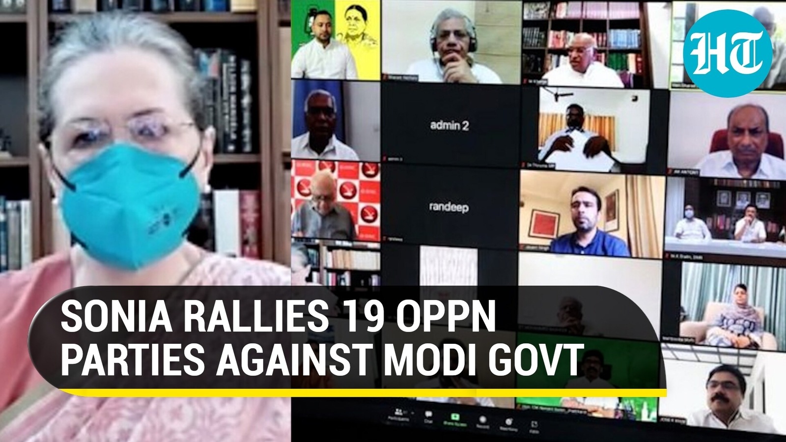 Modi vs all in 2024? Sonia Gandhi rallies opposition, chairs grand meet ...