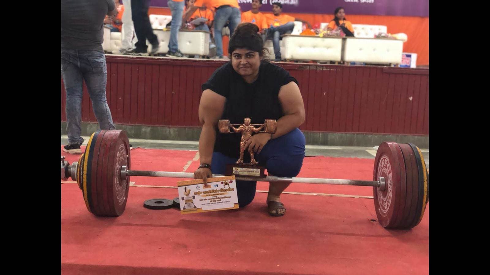 Emblems of Empowerment: From obesity to powerlifting, she shoulders ...