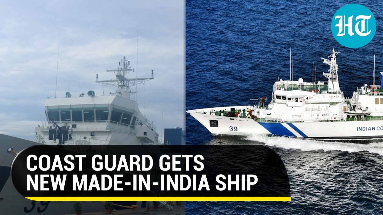 Coast Guard's new made-in-India ship with Bofors gun, can carry chopper ...