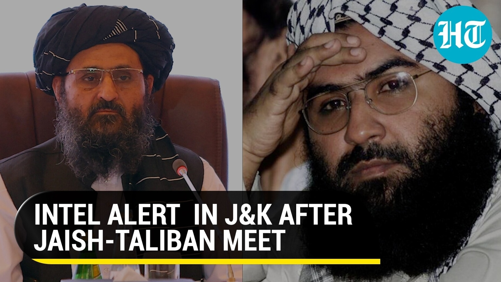 Kashmir on mind, Masood Azhar meets Taliban bosses; J&K on alert ...