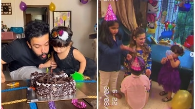 Aamir Ali and Sanjeeda Shaikh celebrate daughter Ayra’s birthday with ...