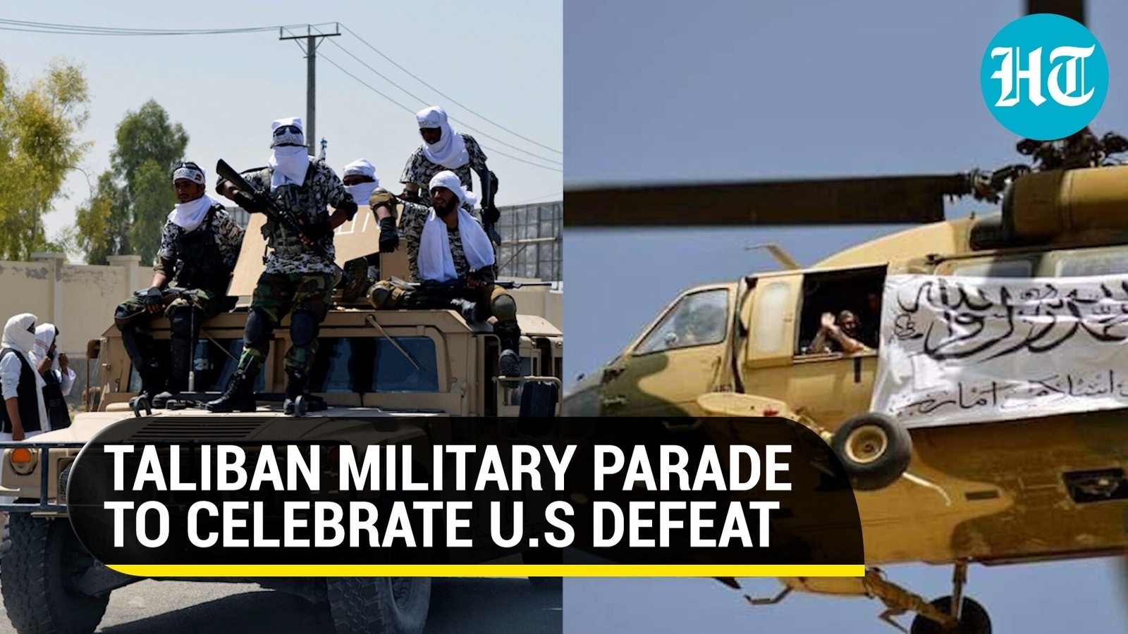 Black Hawk, Humvees: Taliban display US military hardware in ...