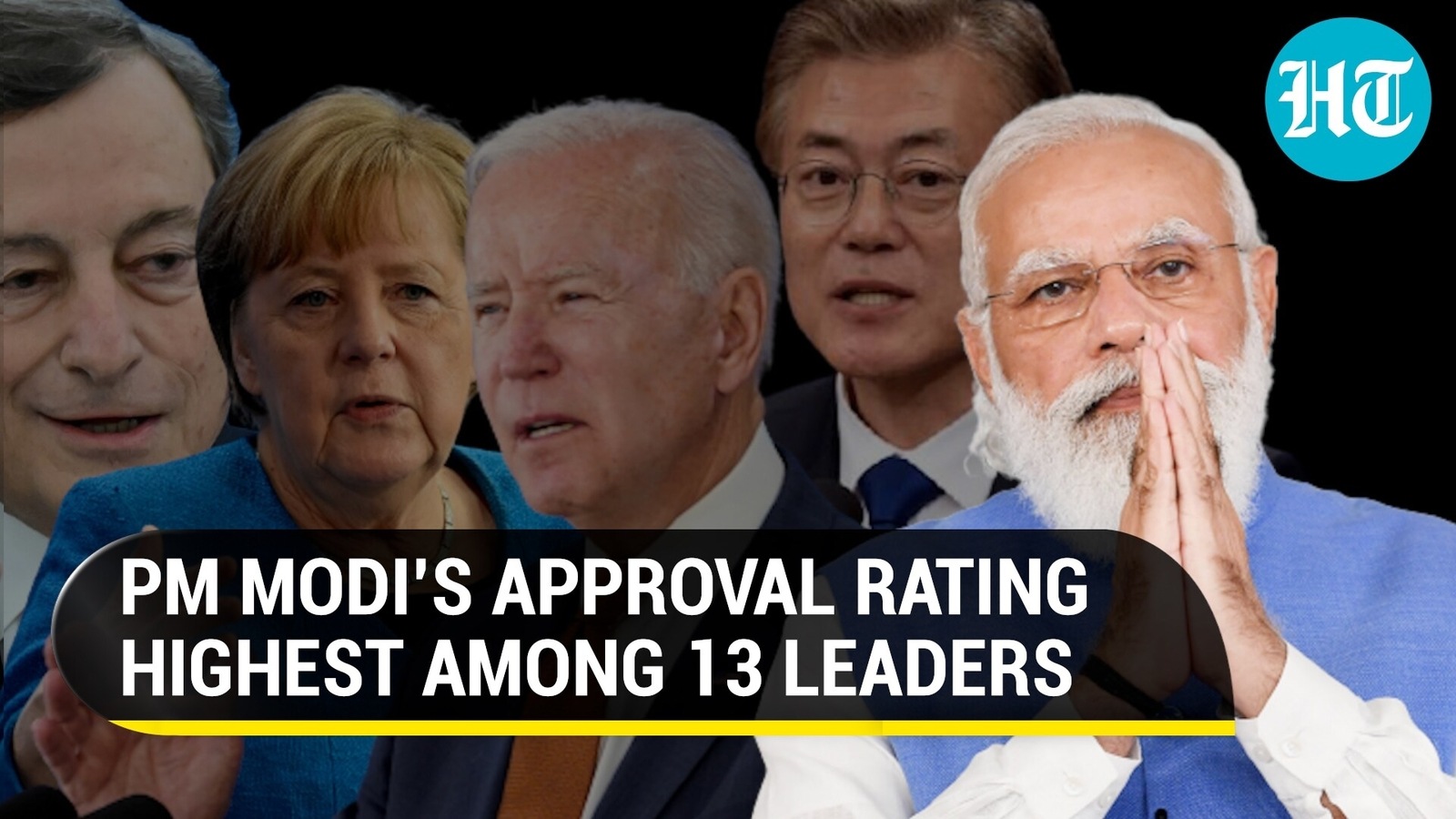 Poll shows PM Modi's approval rating spike, leaving behind Biden, other ...