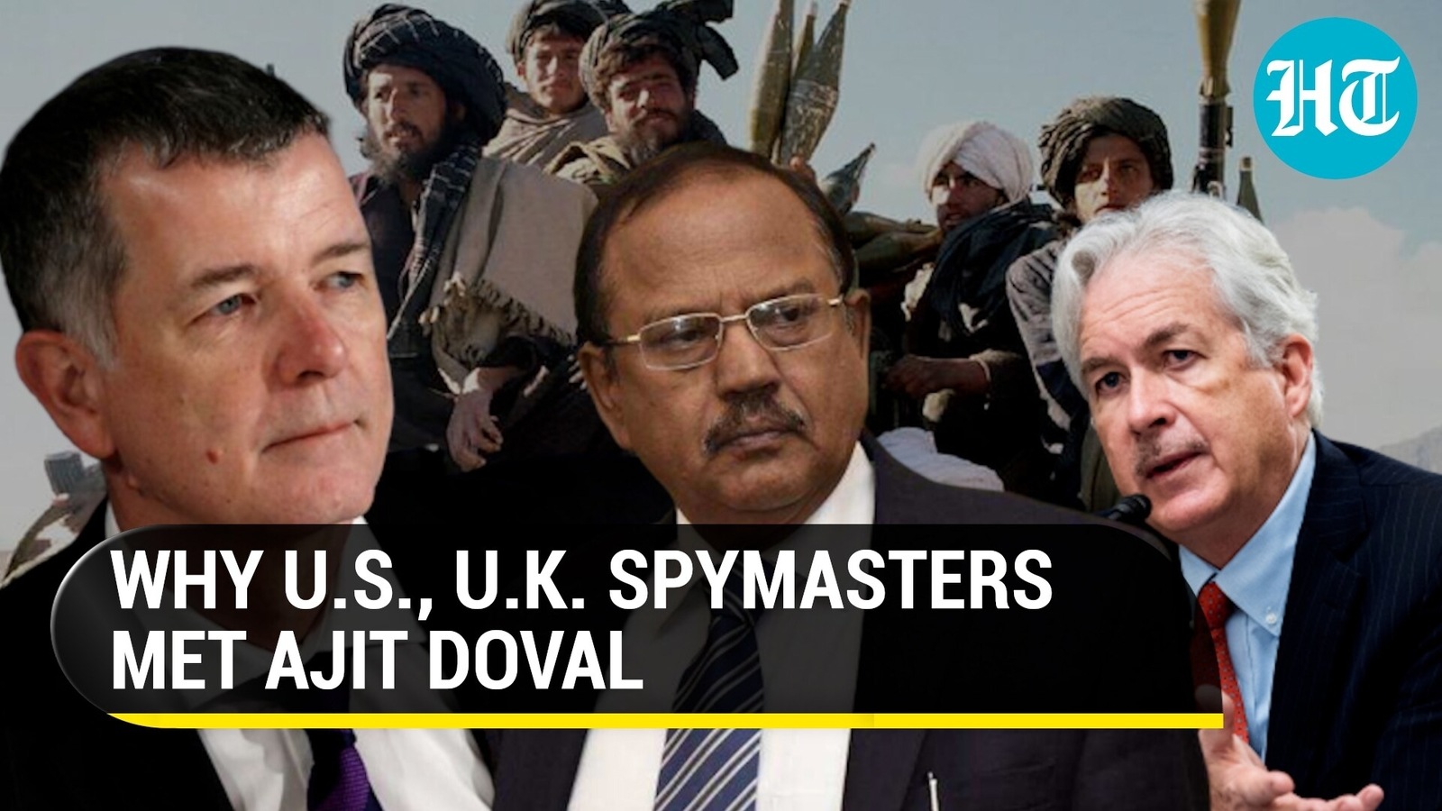 Taliban threat: US CIA, UK MI6, Russian Security Council men meet Modi ...