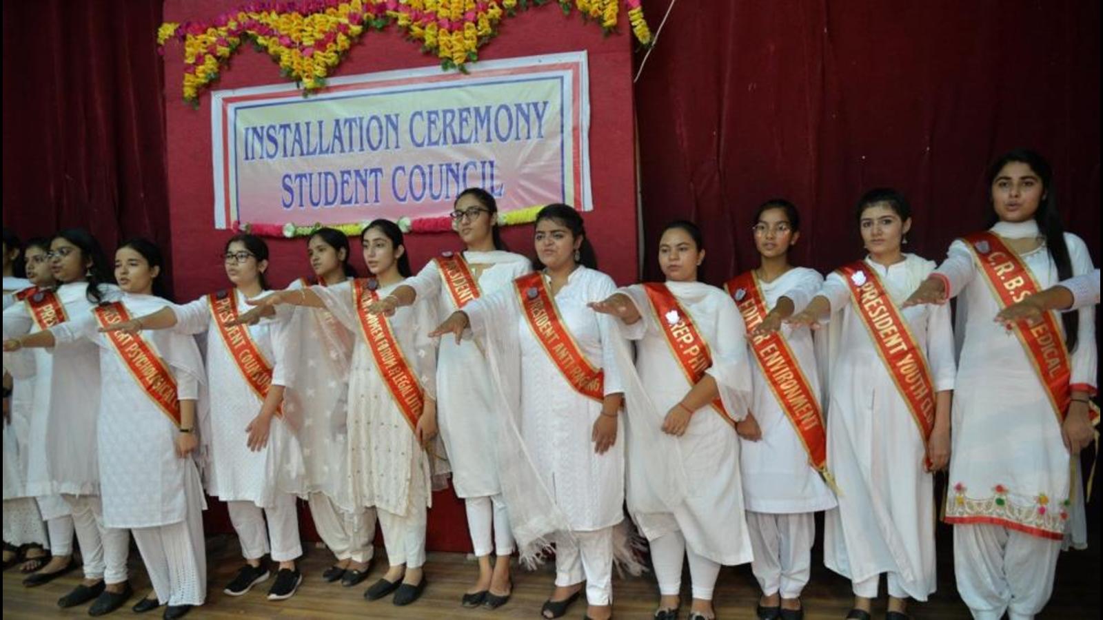 Government College for Girls, Ludhiana felicitates new student council ...