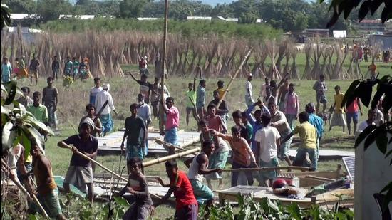 2 locals held for inciting violence during Assam eviction drive, say ...