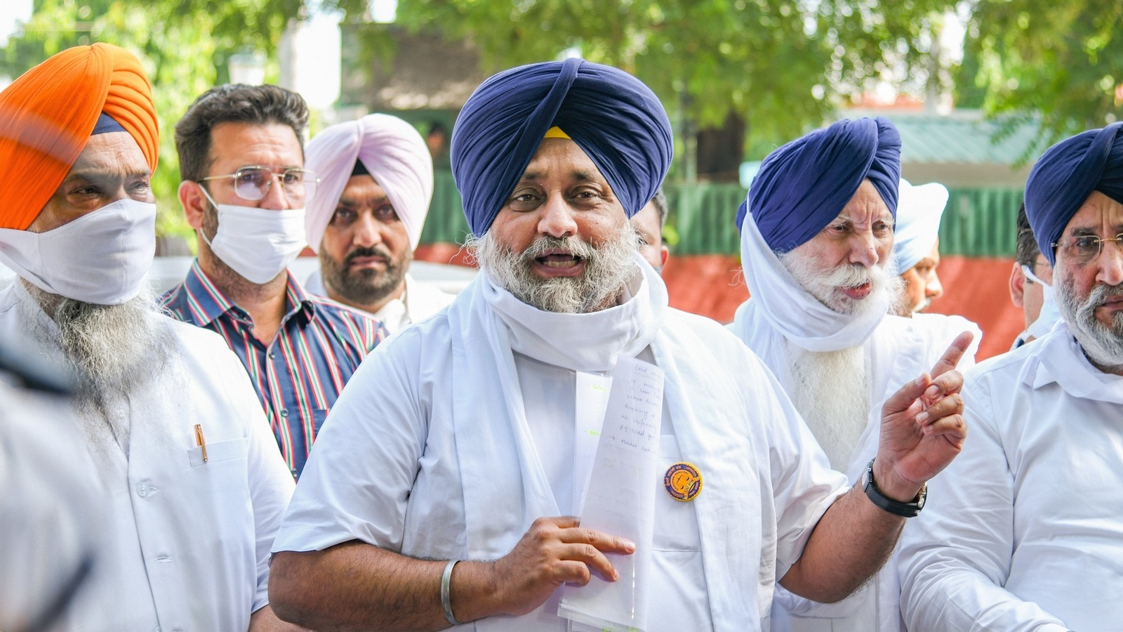 SAD protest march from Mohali to Chandigarh today over land ...