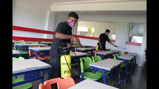 Schools in MMR prepare for October 4 reopening | Mumbai news