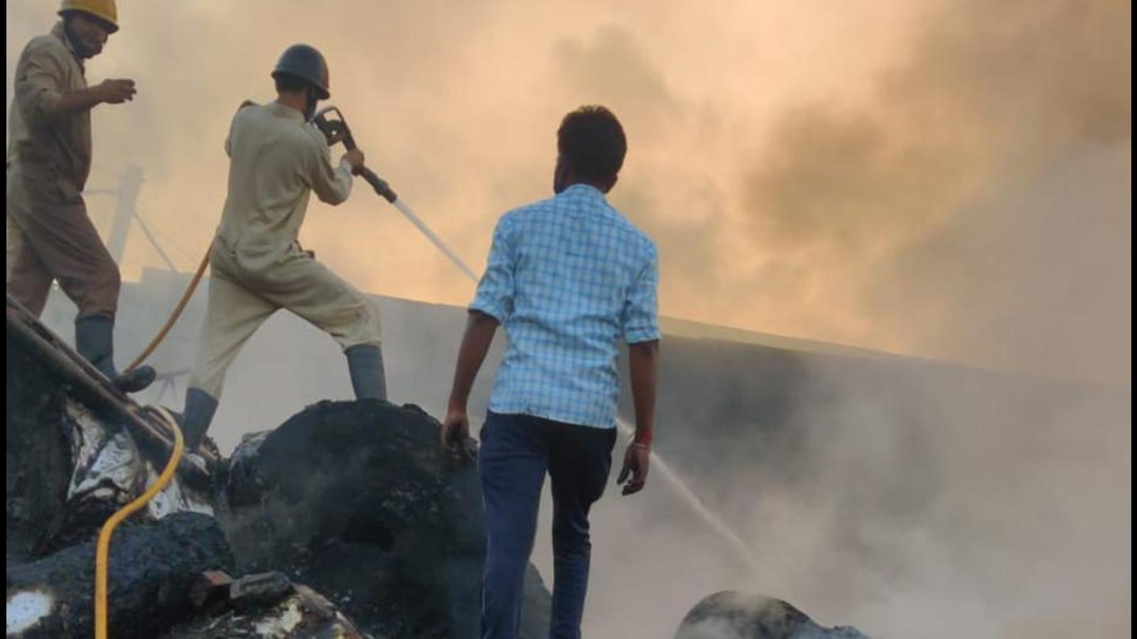 Fire at paper factory in east Delhi, none injured | Latest News Delhi