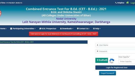 Bihar B.Ed CET 2021: Seat allotment for 2nd round counselling released | Hindustan Times