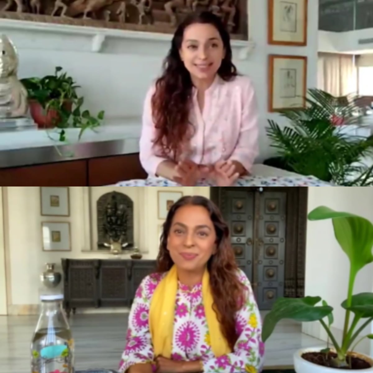 Step inside Juhi Chawla and Jay Mehta's luxurious Mumbai home featuring ...