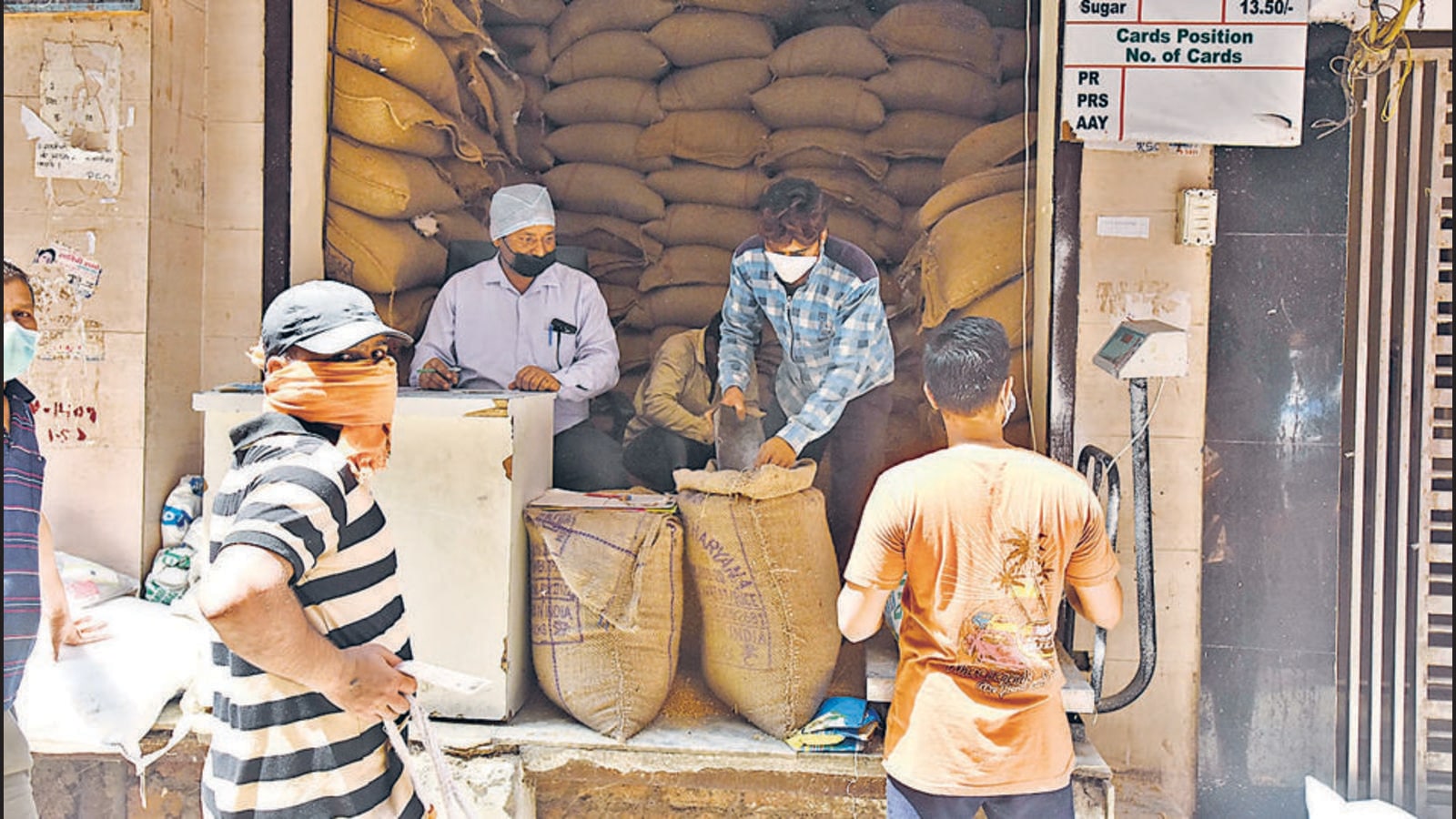 Transactions under one ration card scheme up, says Delhi govt | Latest ...