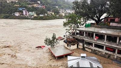 34 killed, towns inundated in Uttarakhand flash flood | India News