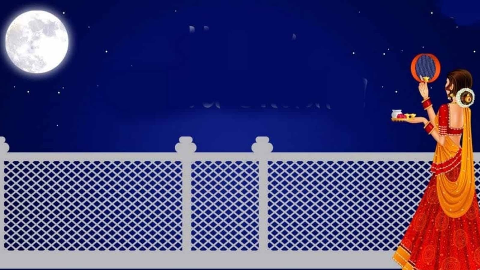 Karva Chauth 2021 updates: Women break fast, moon not sighted in Delhi ...