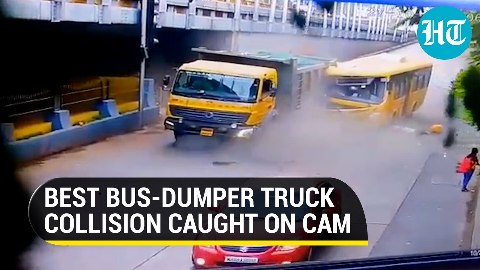 Mumbai: Speeding BEST bus rams into dumper truck; 5 serious out of 8 ...