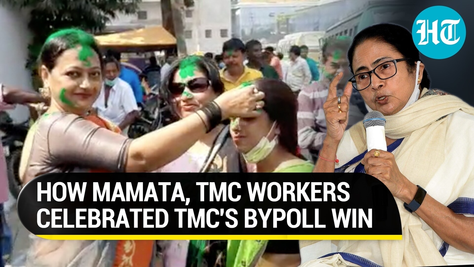 Bengal Bypolls: TMC registers stunning win; Abhishek's 'Diwali' jibe at BJP | Hindustan Times