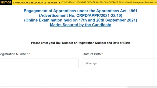 SBI apprentice final results 2021 declared at sbi.co.in, link for list ...