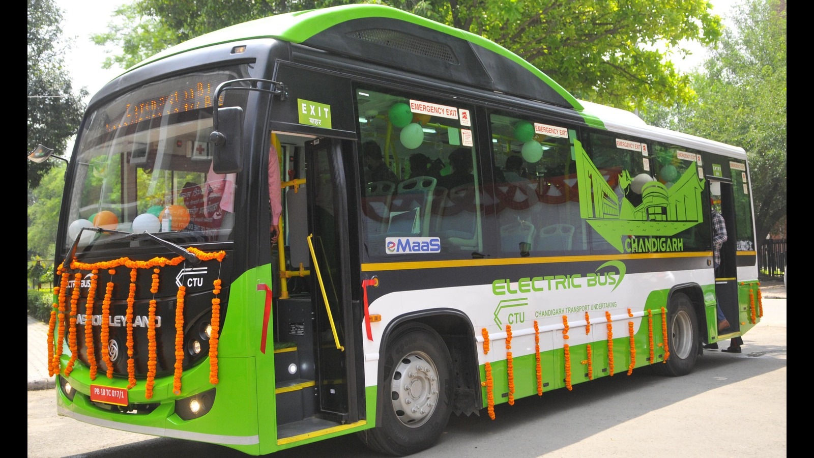 CTU To Roll Out Electric Buses From November 13 In Chandigarh CTU To Roll Out Electric Buses From November 13 In Chandigarh