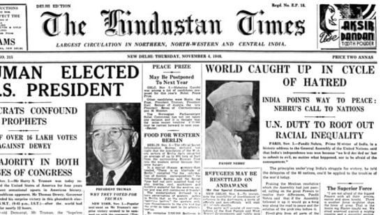 HT THIS DAY: Nov 4, 1948 - Truman Elected U.S. President | World News