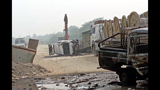 Violent protest erupts at Bathinda refinery after worker’s death , 6 ...