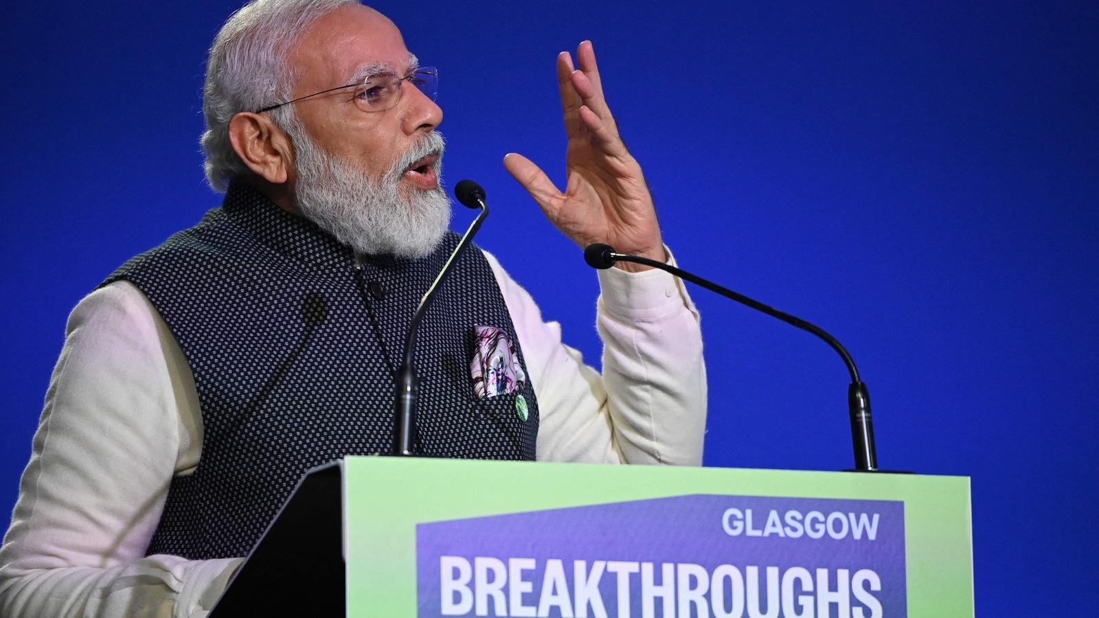 Explained: What Modi's ‘net zero by 2070’ pledge at COP26 means for ...