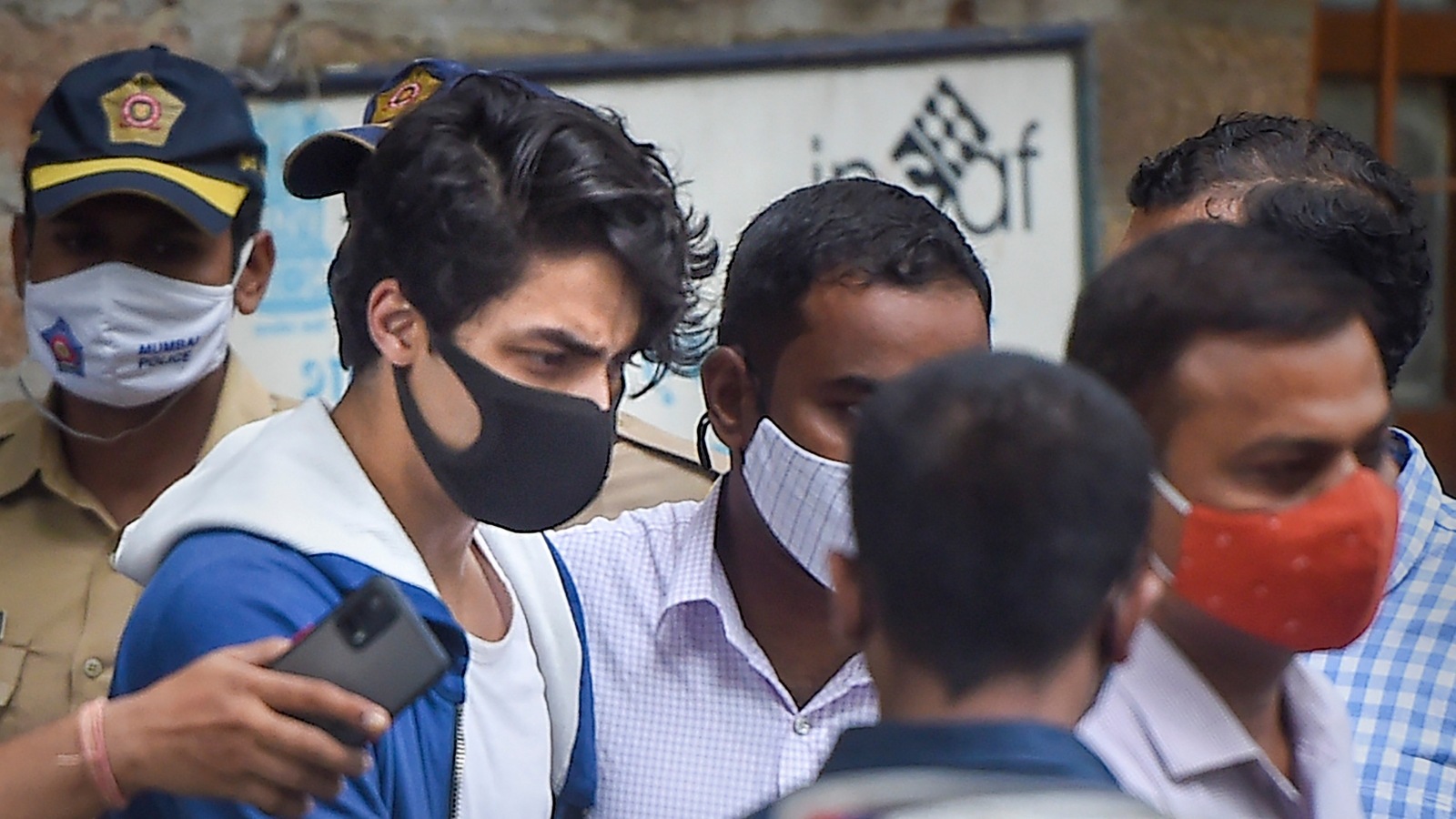 On bail in drugs-on-cruise case, Aryan Khan appears before NCB | Mumbai ...