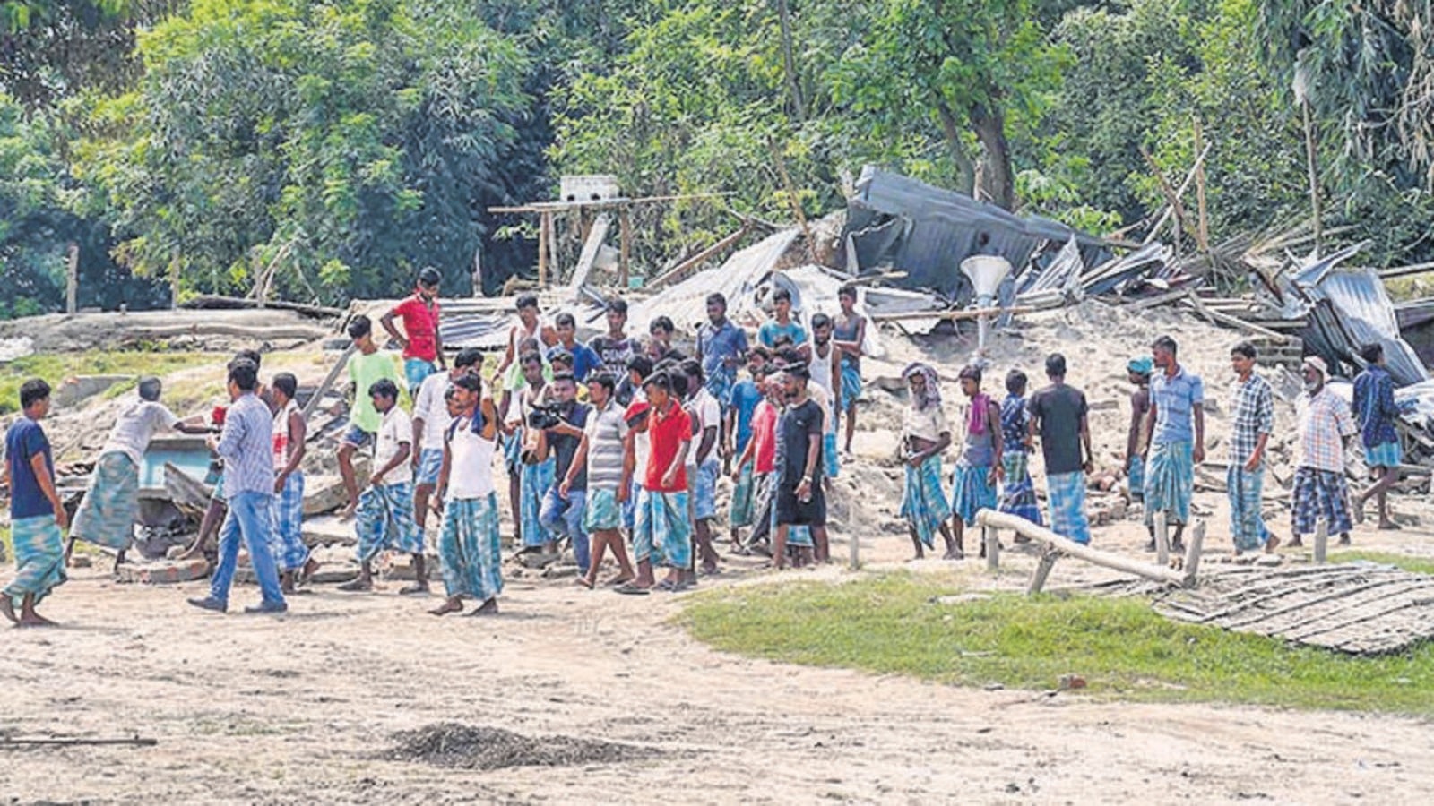 A month and half after Dhalpur violence, Assam evicts 562 families from ...