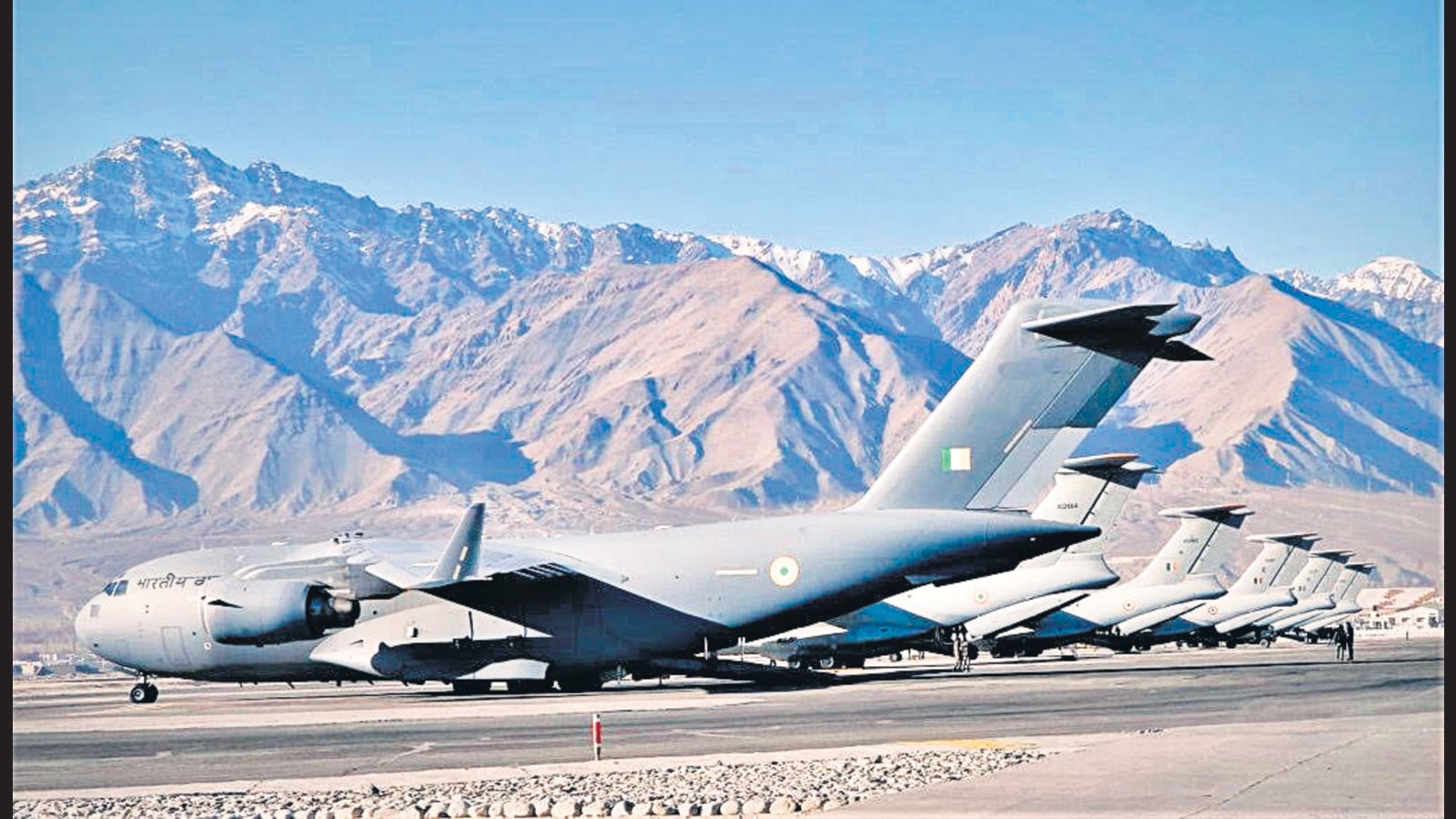 India displays logistics capabilities to support forces in Ladakh ...