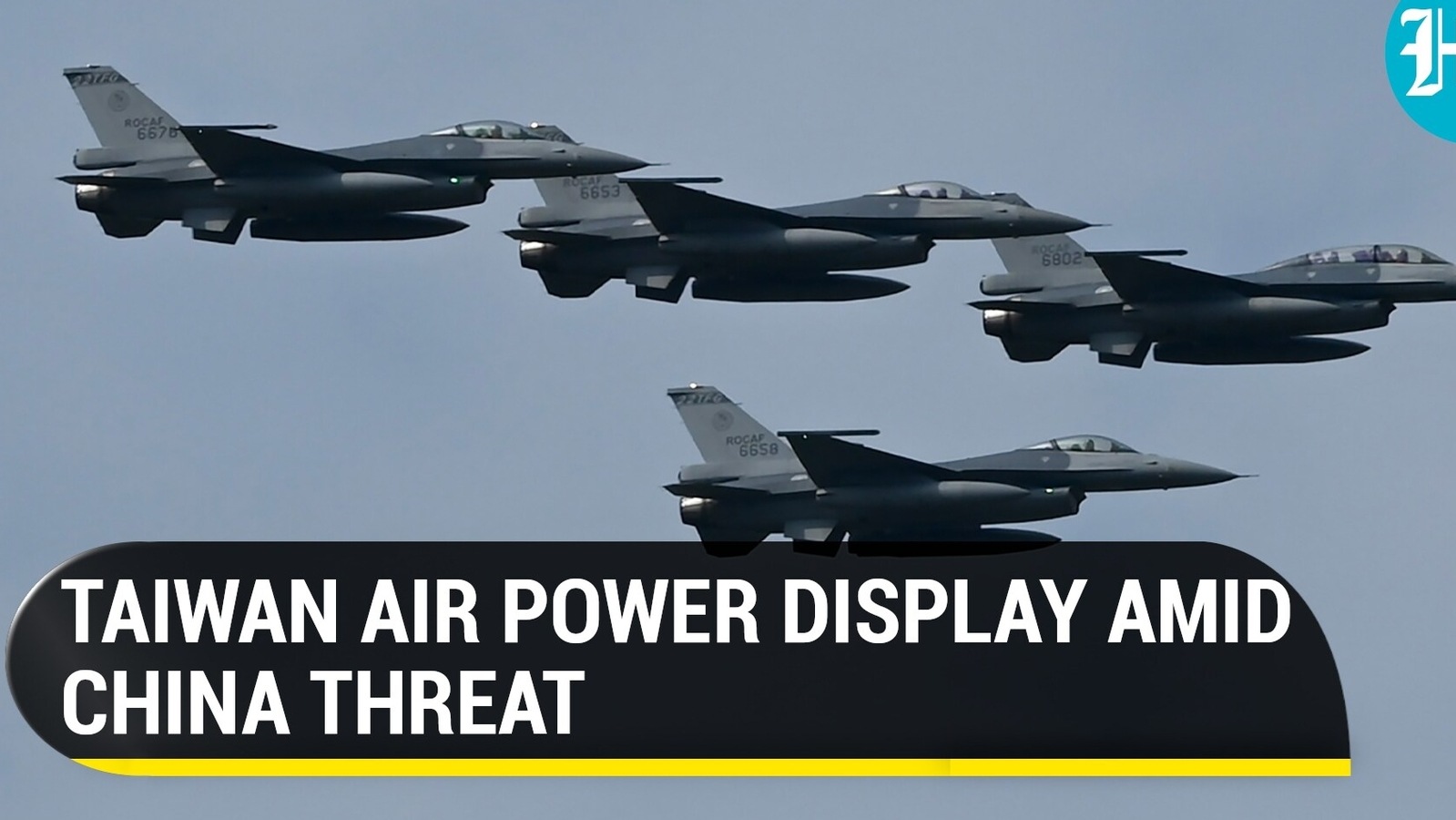 Watch how Taiwan flaunted U.S-made F-16 jets amid Chinese invasion ...