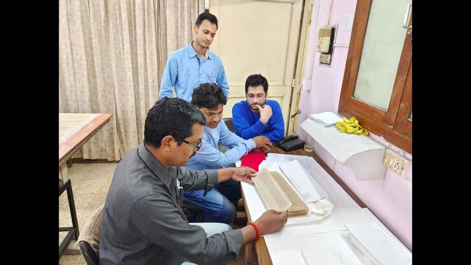 Rare manuscripts at Prayagraj’s Bharti Bhawan Library restored by ...