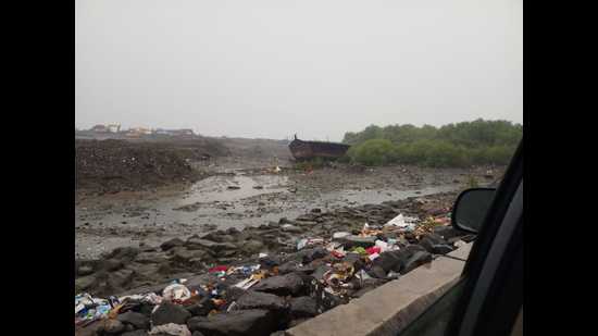 Environmentalists claim mangroves being destroyed at Karanja jetty in ...