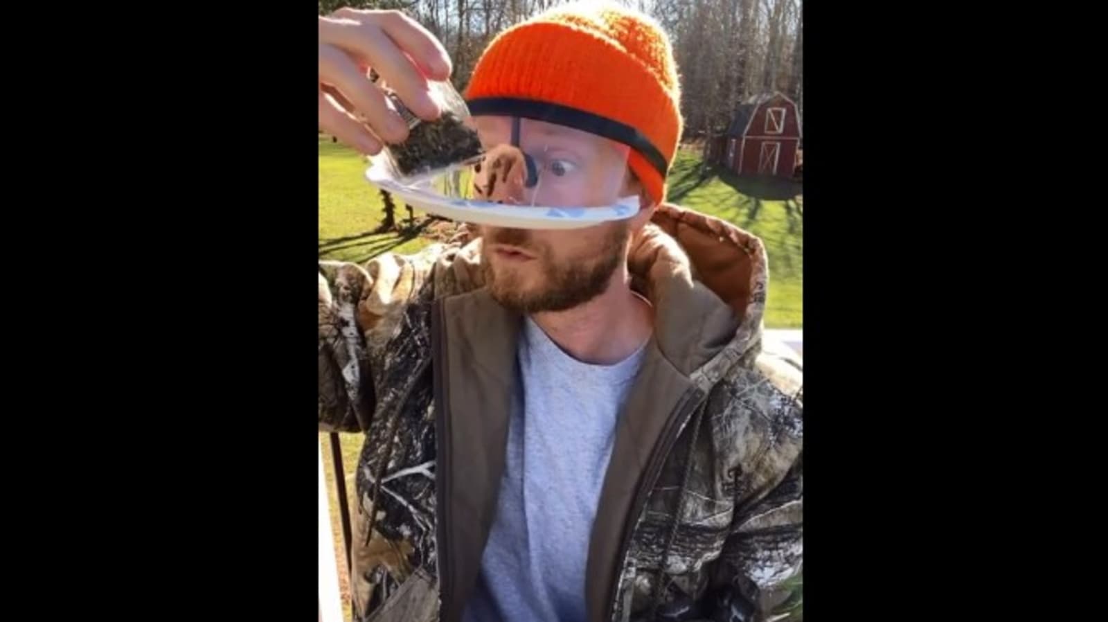 Man’s way of birdwatching may leave you intrigued. Watch interesting ...