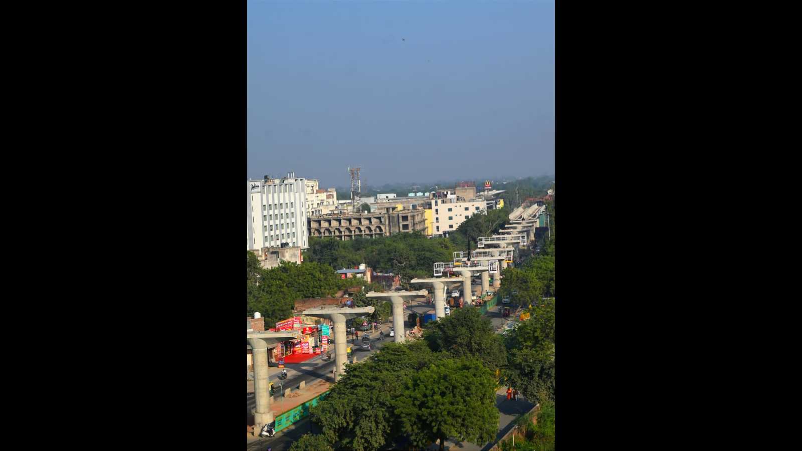 Agra metro rail project construction completes its first year ...