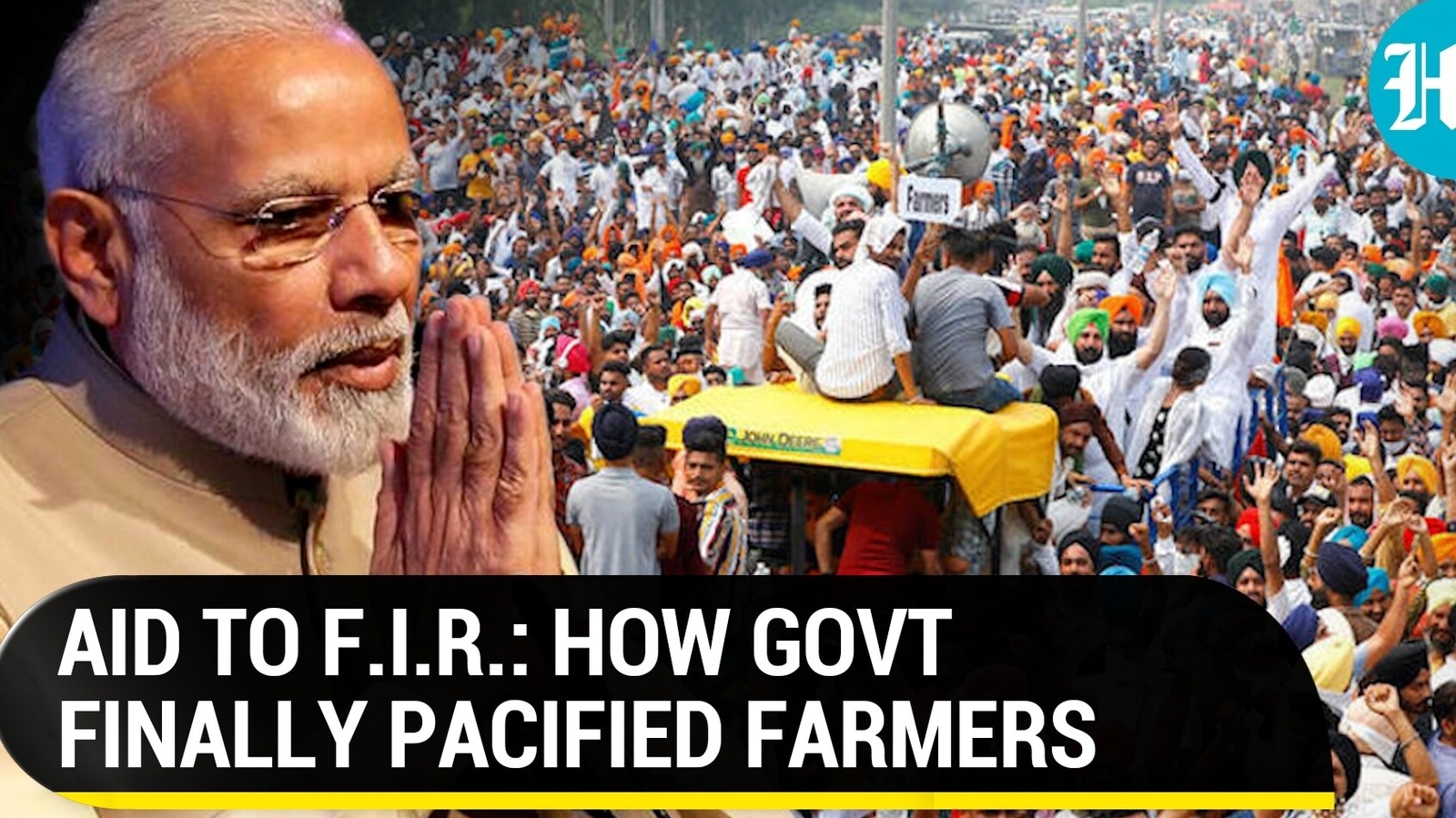 Farm protest ends: Watch how Modi govt convinced demonstrators to head ...
