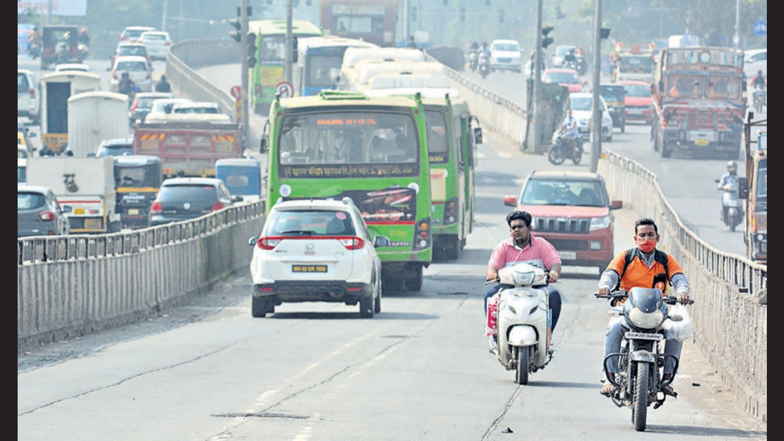 34 deaths in 2 years on Ahmednagar road BRT route | Hindustan Times