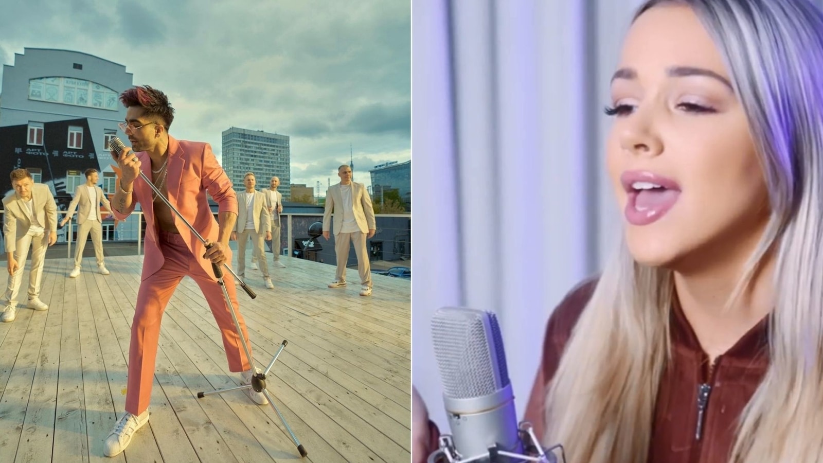 Dutch singer’s rendition of Harrdy Sandhu’s Bijlee Bijlee wows people ...