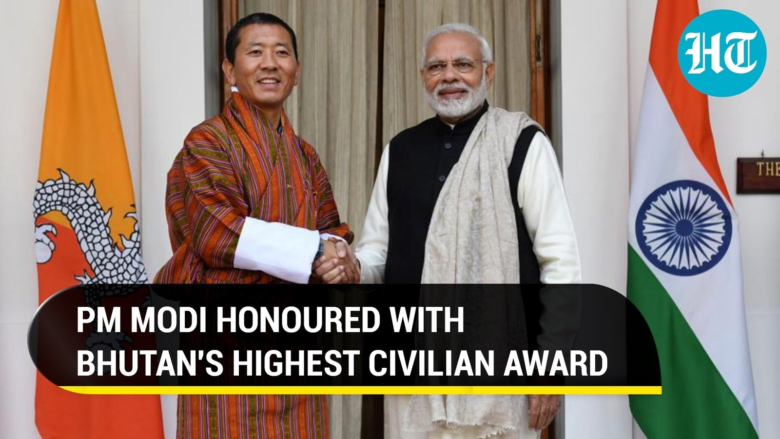 High honour for PM Modi as Bhutan confers its highest civilian award | Hindustan Times