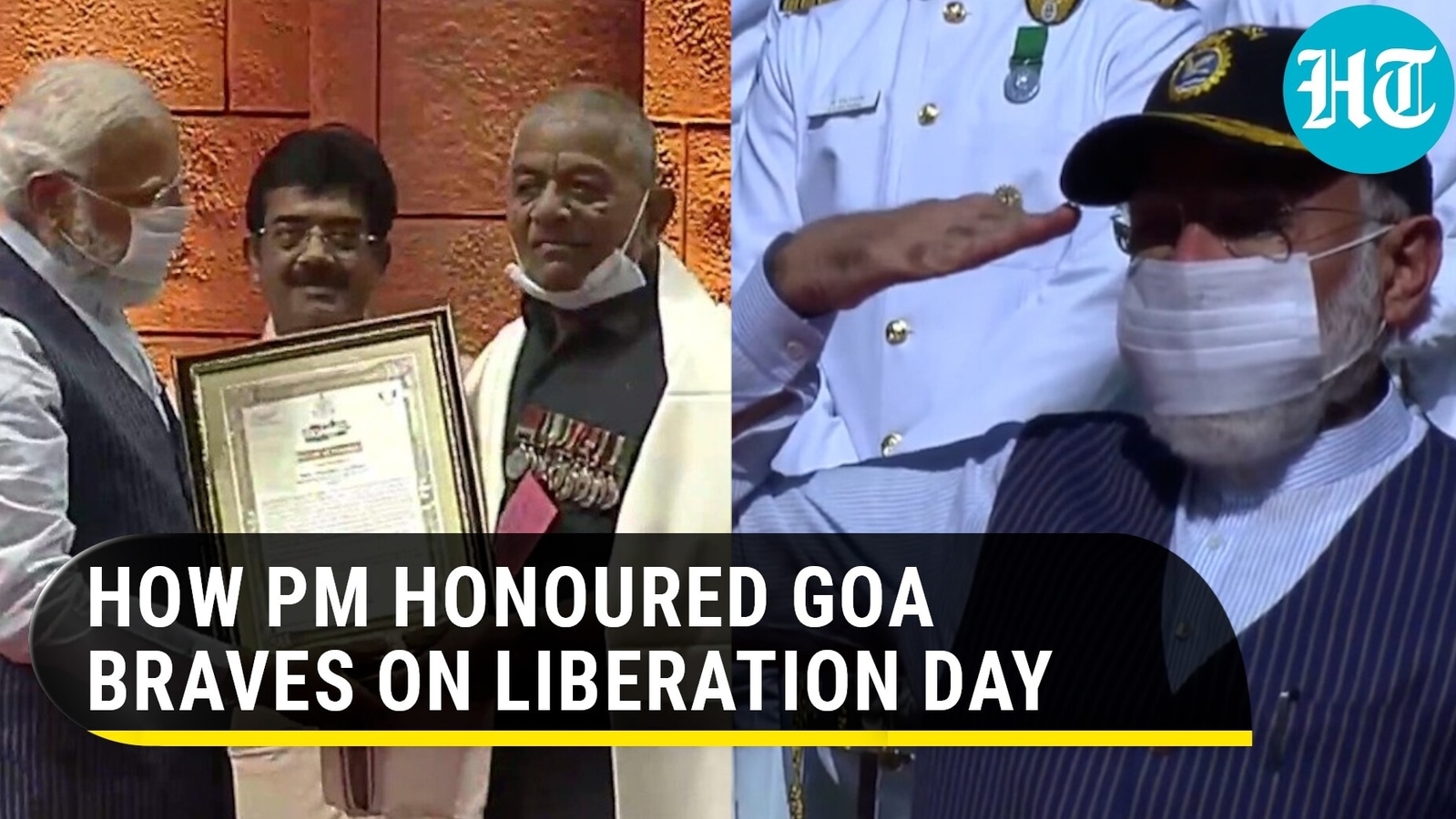 Watch: PM honours freedom fighters on Goa Liberation Day, attends sail ...