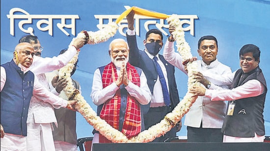 Service of humanity is India’s identity: Modi during Goa visit | Latest ...