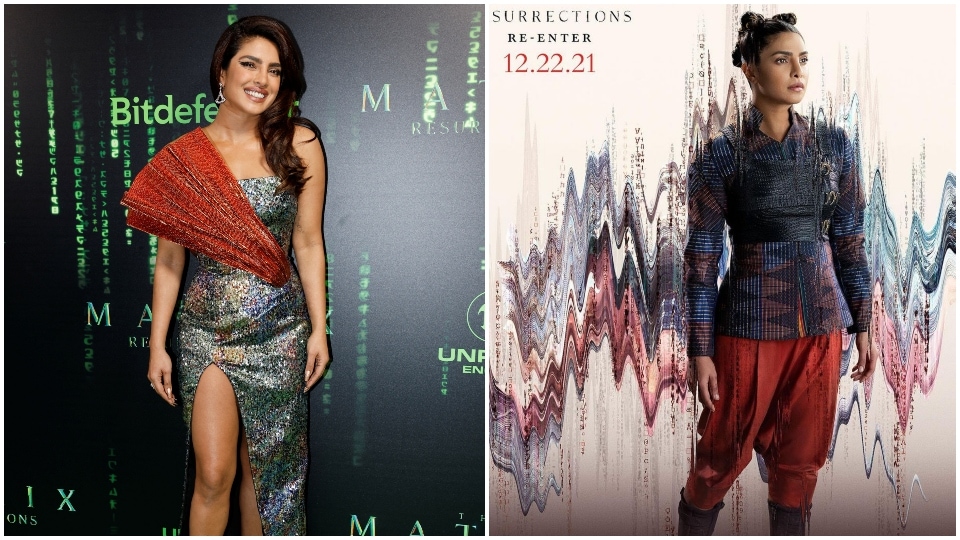 Priyanka Chopra in Sati-inspired bombshell gown stuns at The Matrix ...
