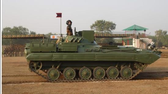 Indigenously developed armoured engineer reconnaissance vehicle ...
