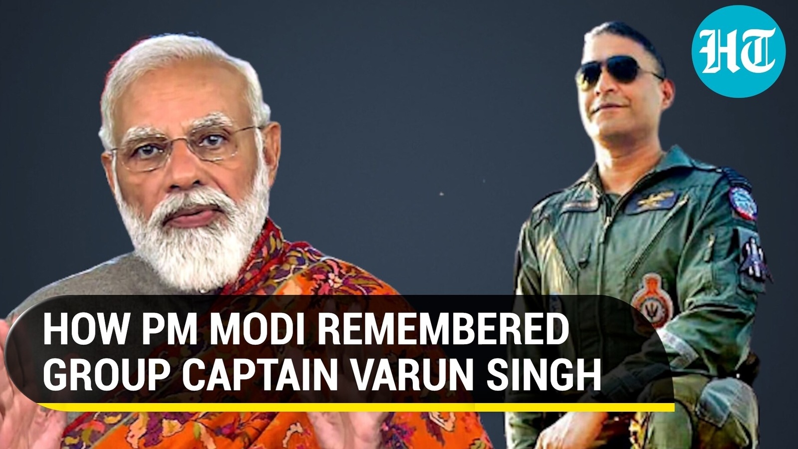 Watch: PM recalls Group Captain Varun Singh's letter to school in Mann ...