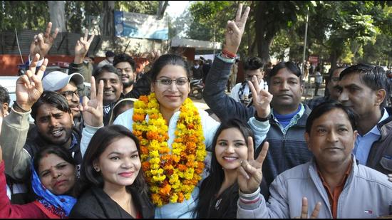 Chandigarh MC poll: AAP’s Neha youngest candidate; defeats Congress ex ...