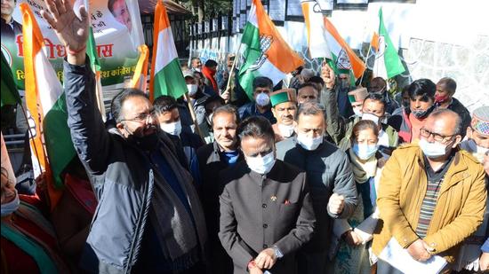 BJP government in HP a total failure: Congress | Hindustan Times