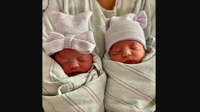 US twins delivered 15 minutes apart have birthdays in different years ...