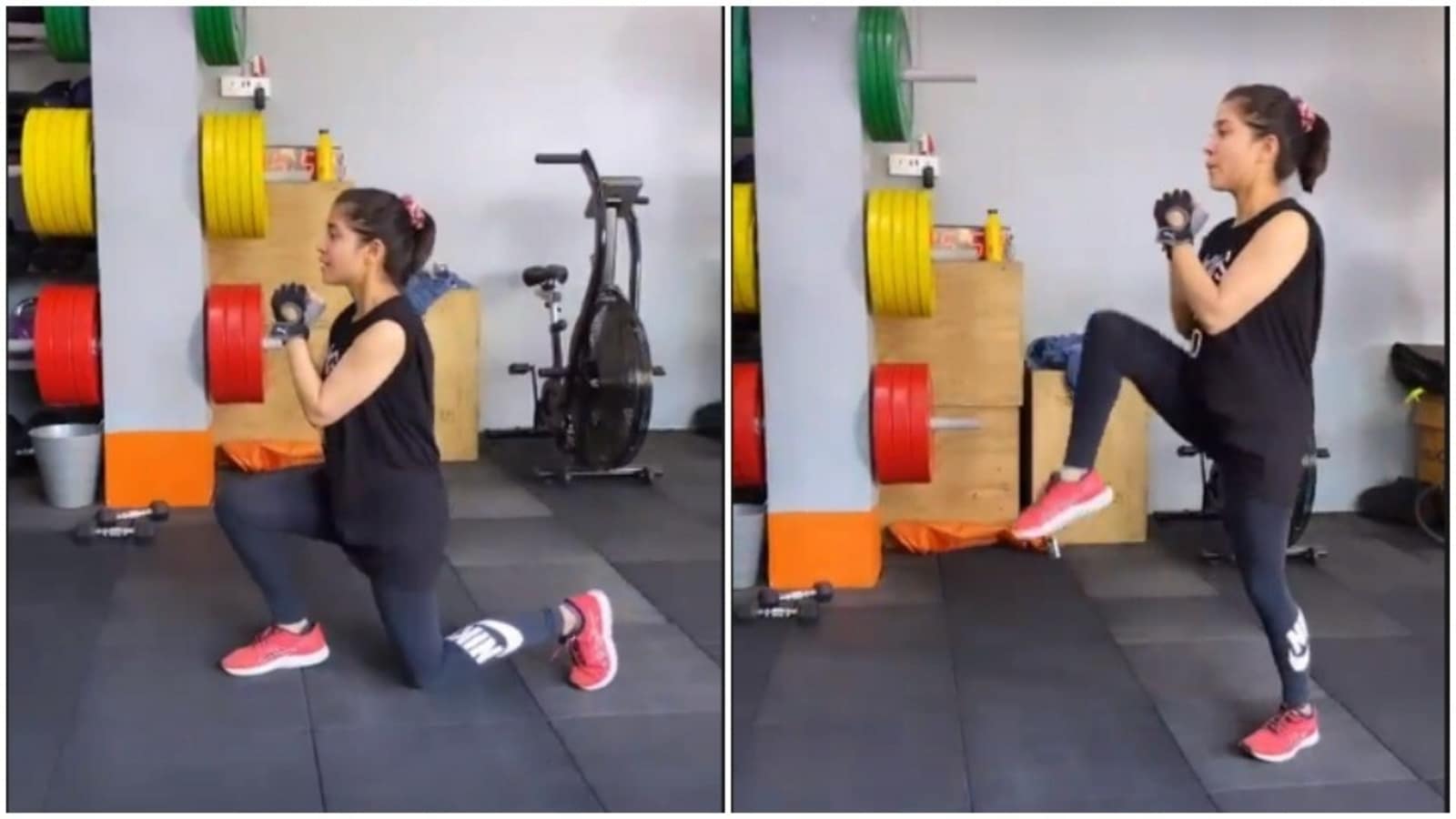 Shweta Tripathi's 'explosive start of the week' is with lunges | Health